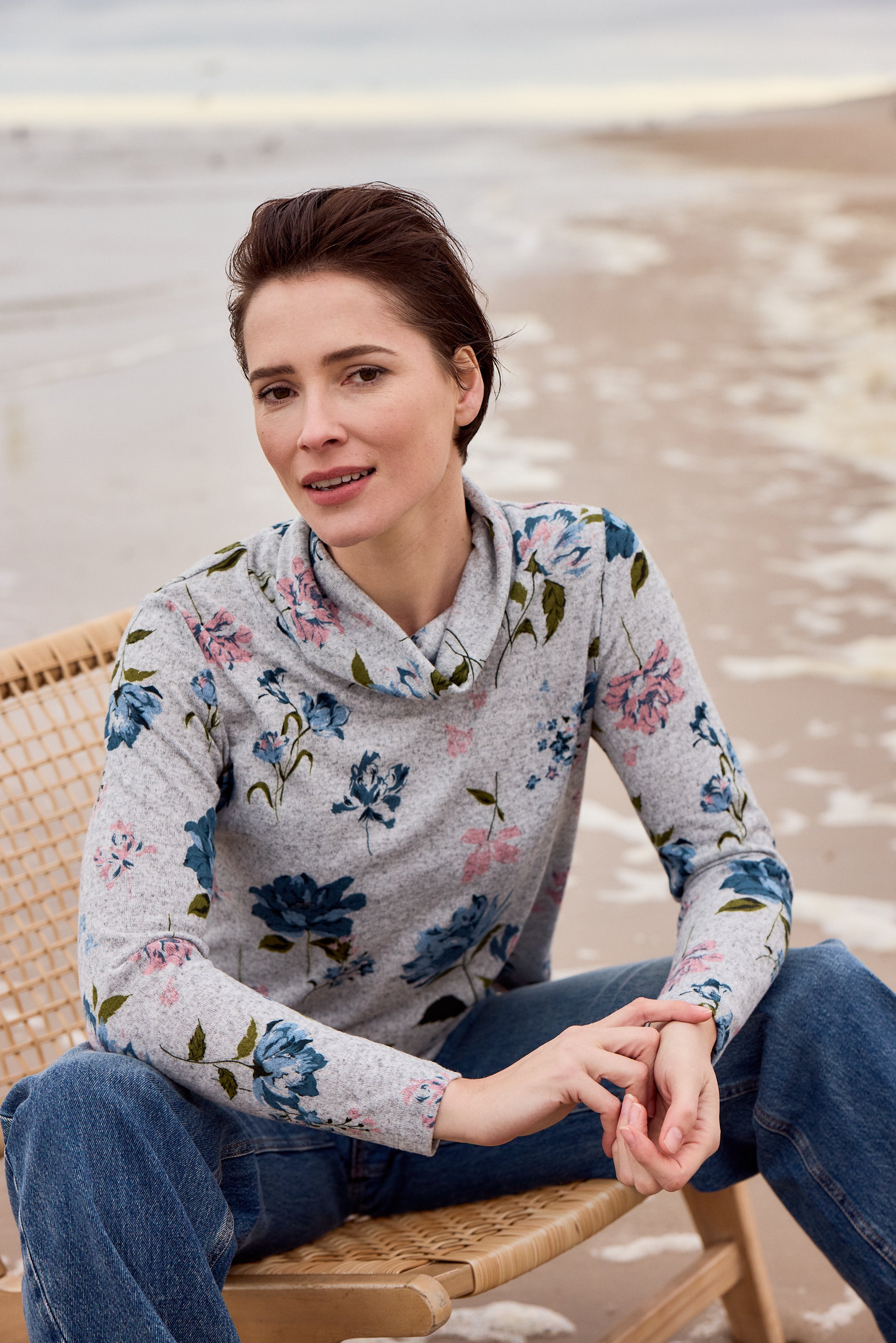 Turtle Bloomings - SLT401-8864 – Giullia & Co Damesmode